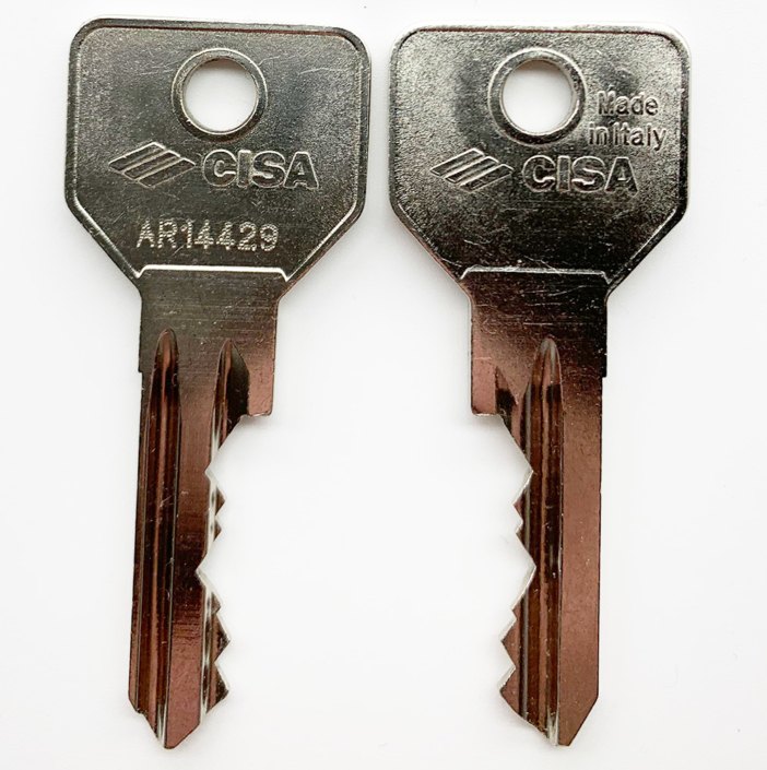 Security Keys from WebKeys - replacement key cutting by mail order