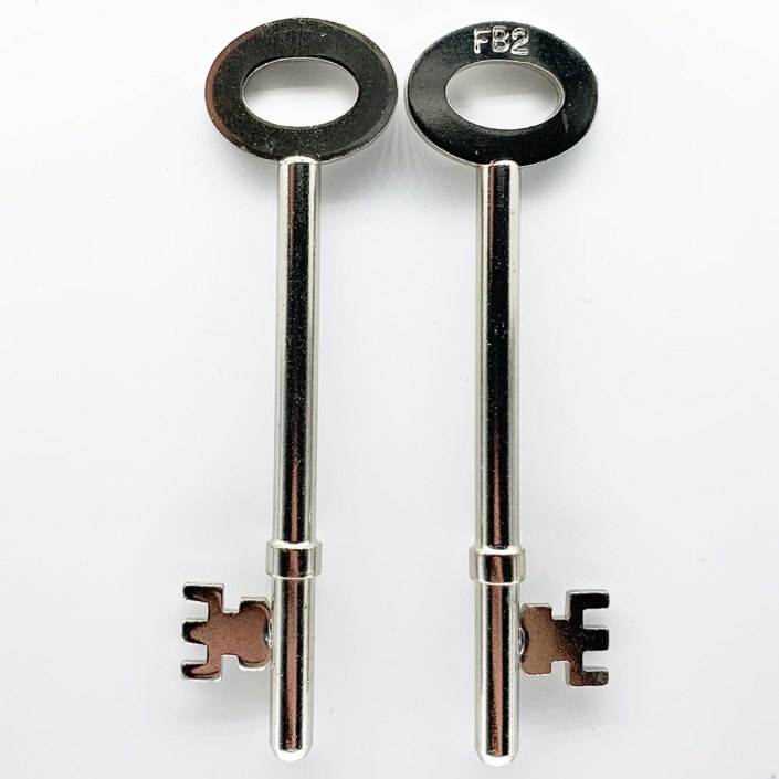 Replacement FB2 Rim Pre-Cut Mortice Key To Suit Marsden Fire Brigade ...