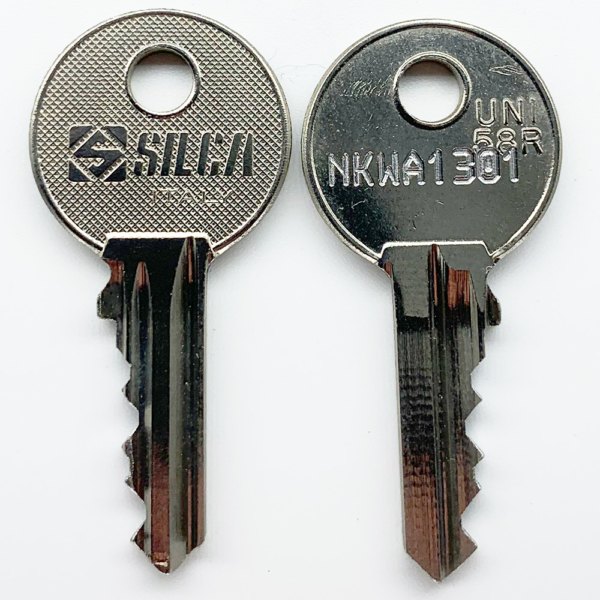 Replacement Union Key NKW A 1301 to 1400 from WebKeys - replacement key ...