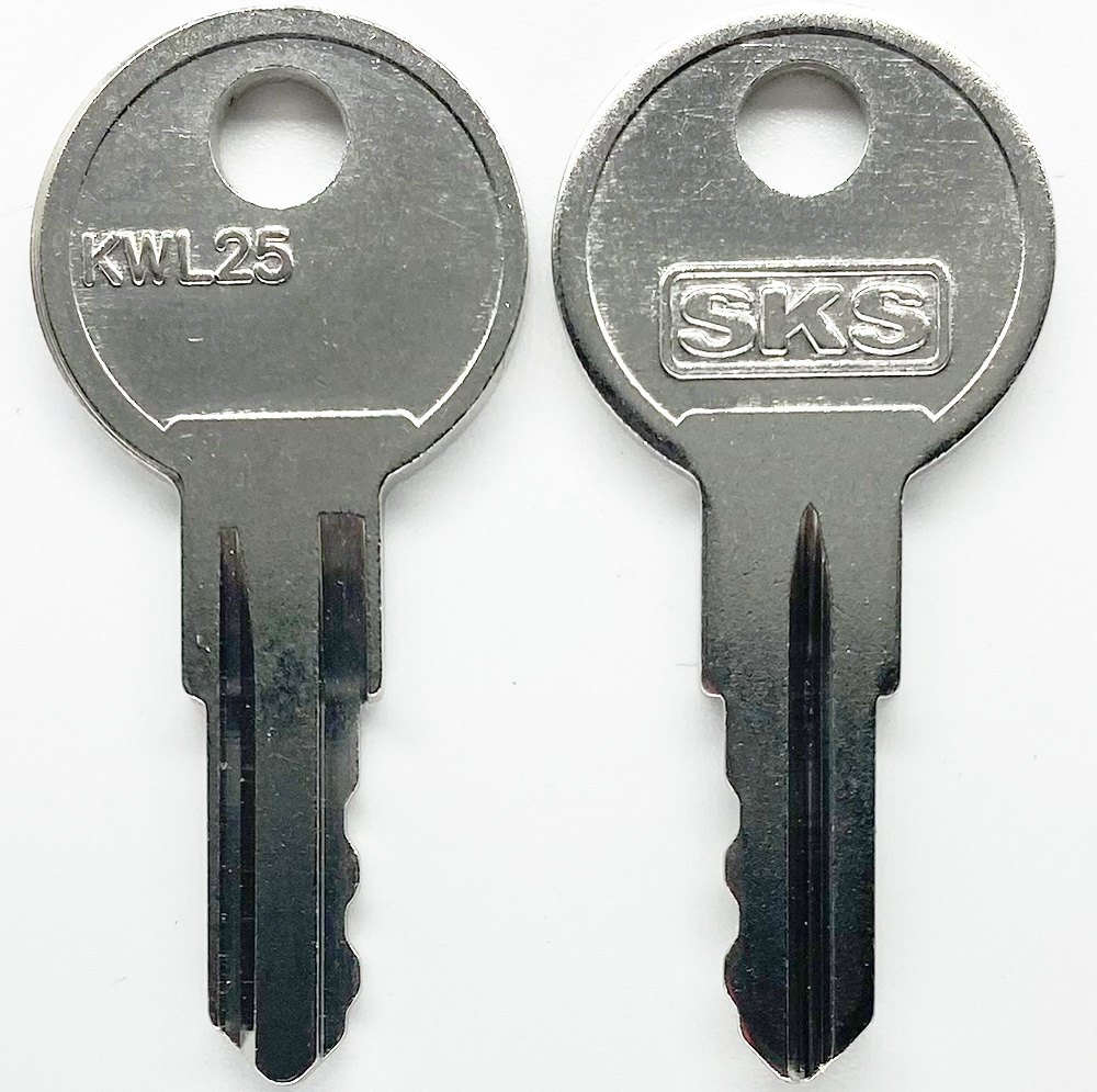 Replacement Securistyle Viscount KWL25 Window Key from WebKeys ...
