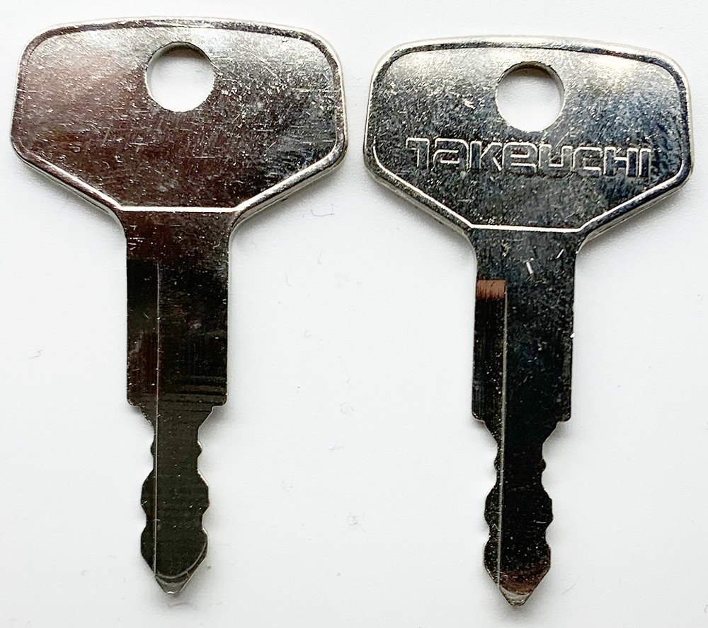 Replacement Takeuchi C418 TAK1 Plant Key from WebKeys - replacement key ...